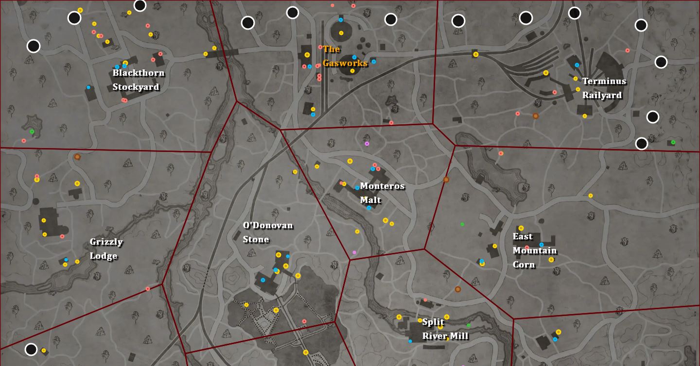 Ultimate Interactive Map - Hunt Showdown: 1896