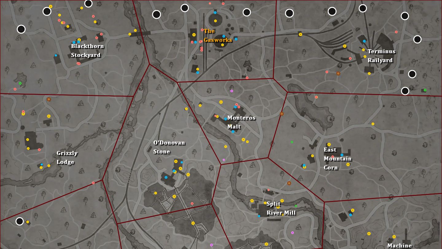 Ultimate Interactive Map - Hunt Showdown: 1896